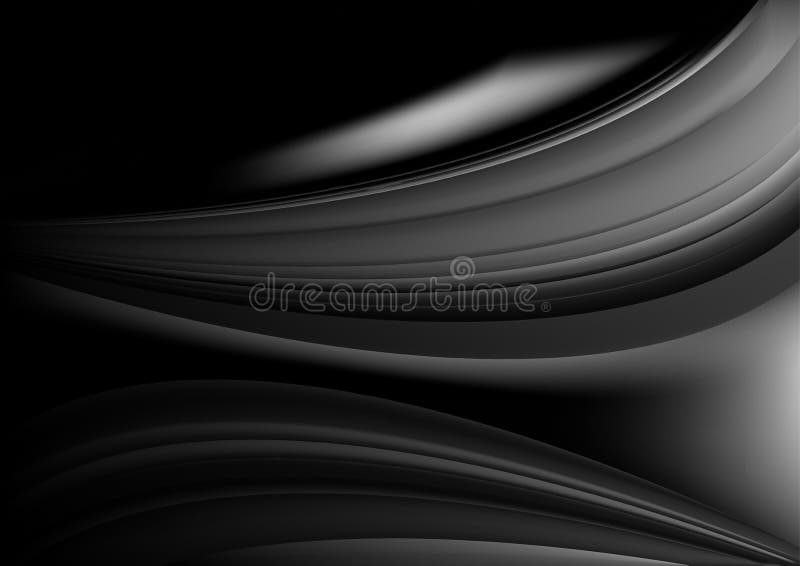 Black Black and White Dynamic Background Vector Illustration Design ...