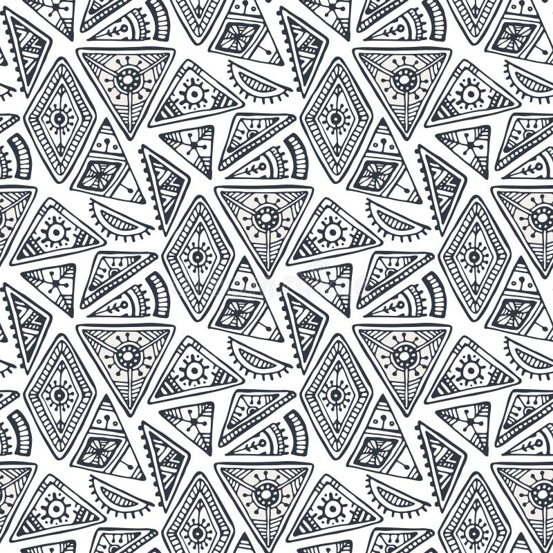 Simple Aztec Patterns To Draw
