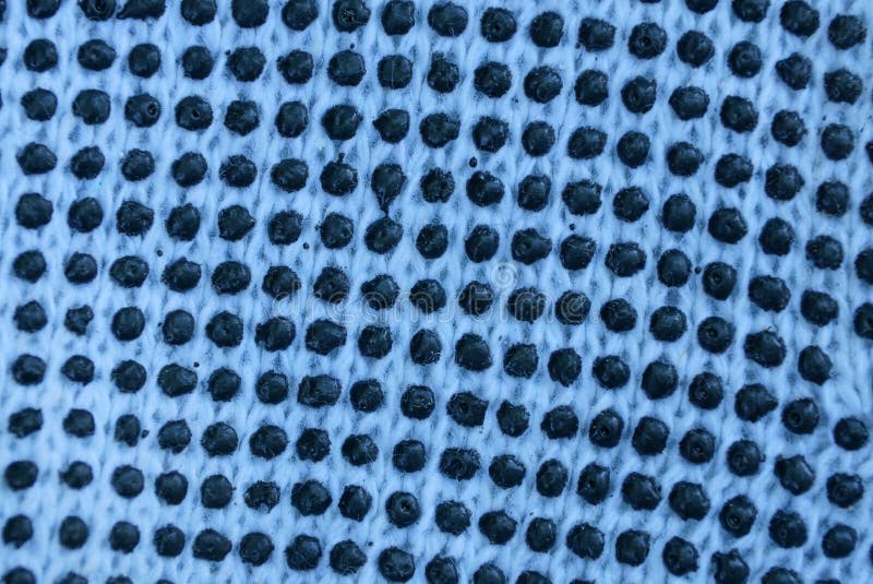 White Fabric Texture with Black Plastic Dots Stock Photo - Image of ...