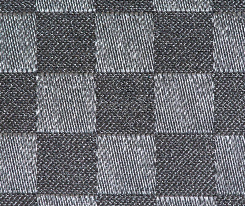 Black and White Fabric Pattern Stock Photo - Image of piece, check ...