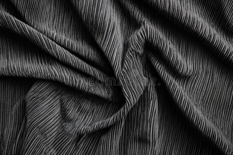 Black and White Fabric Texture Stock Photo - Image of material, thread ...