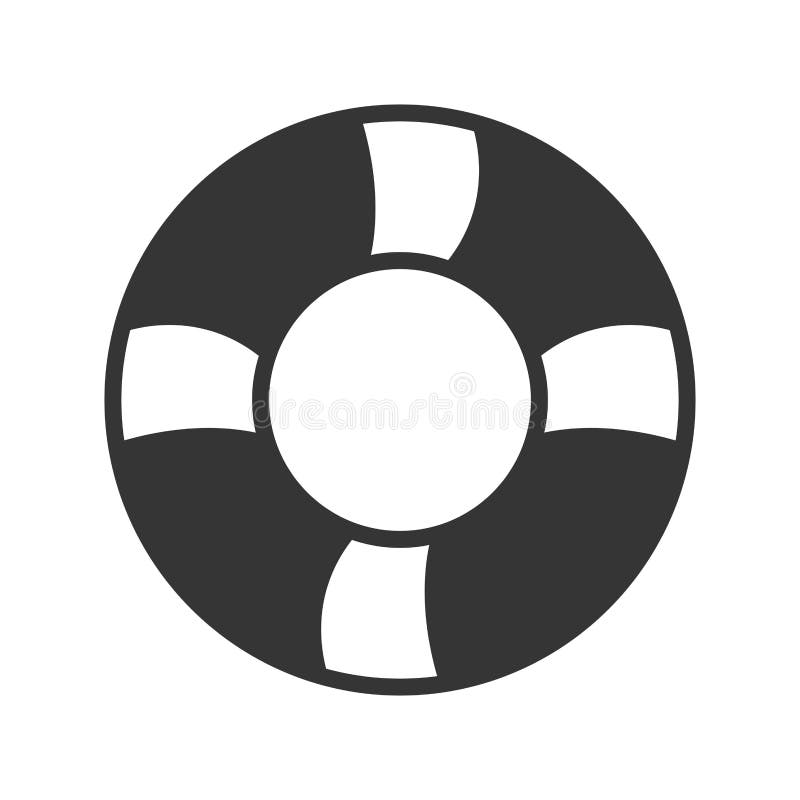 Black and White Float, Vector Graphic Stock Vector - Illustration of ...
