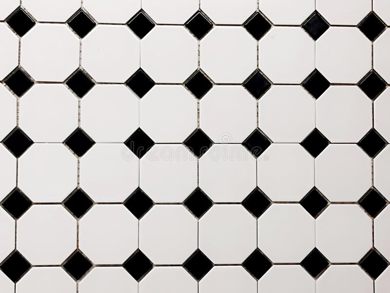 Black And White Square Tile Pattern Black And White Square Tile Pattern