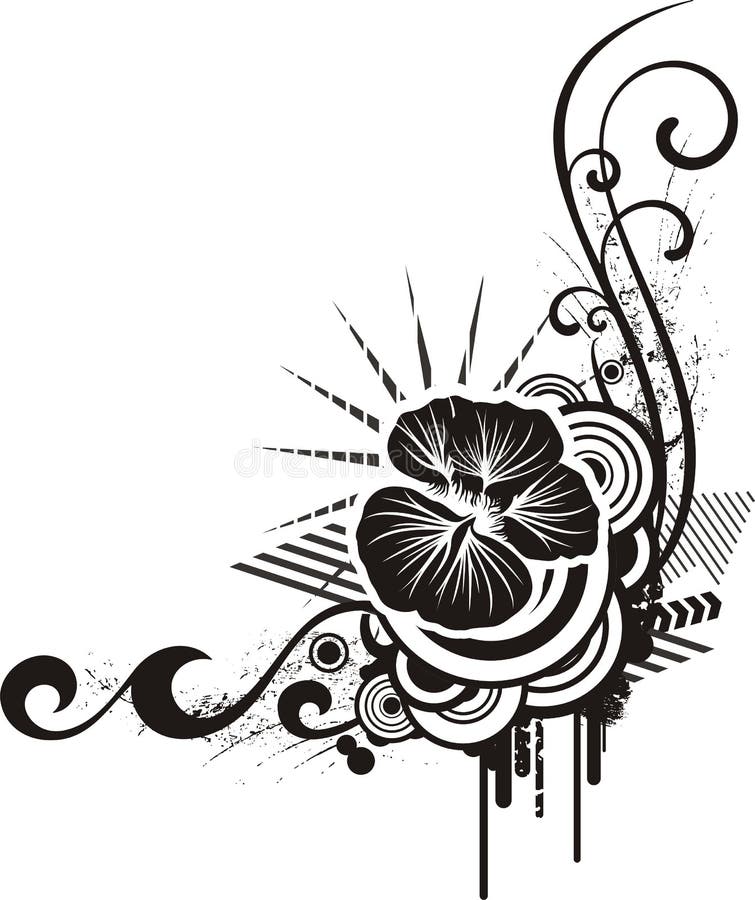 35+ Black white floral designs Free Stock Photos - StockFreeImages
