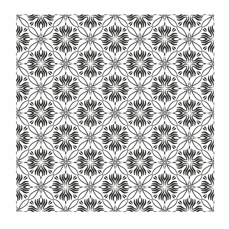 Black and White Frame with White Background Pattern Row Stock Vector ...