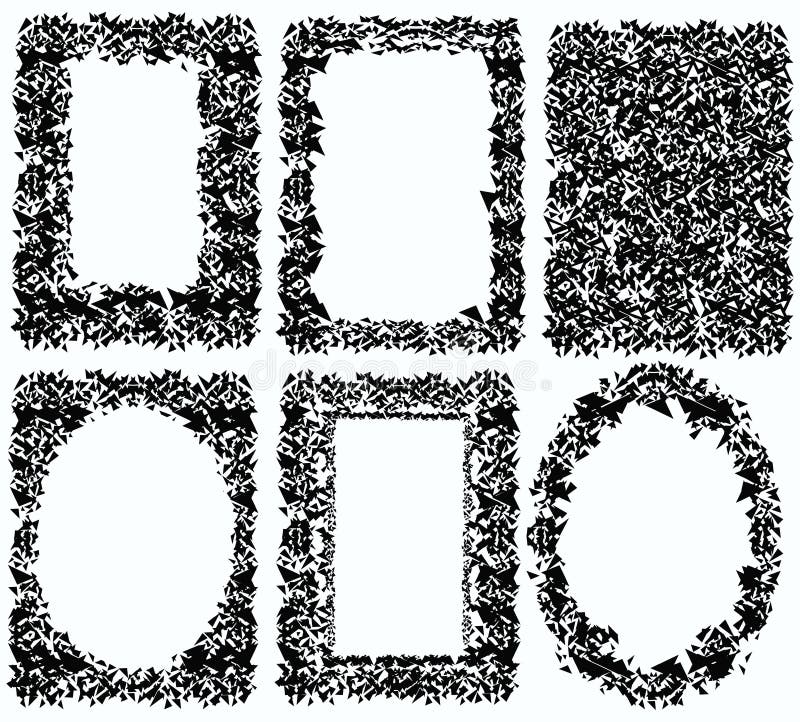 Small Black Frames Stock Illustrations – 319 Small Black Frames Stock ...