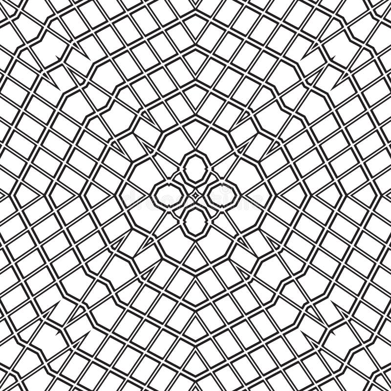 Mesh Geometric Pattern Texture. Seamless Repeating Pattern Vector ...