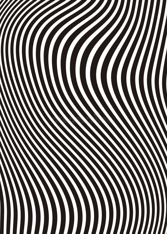 Geometric Abstract Line Art, Black and White, Minimalist Style, Bold ...