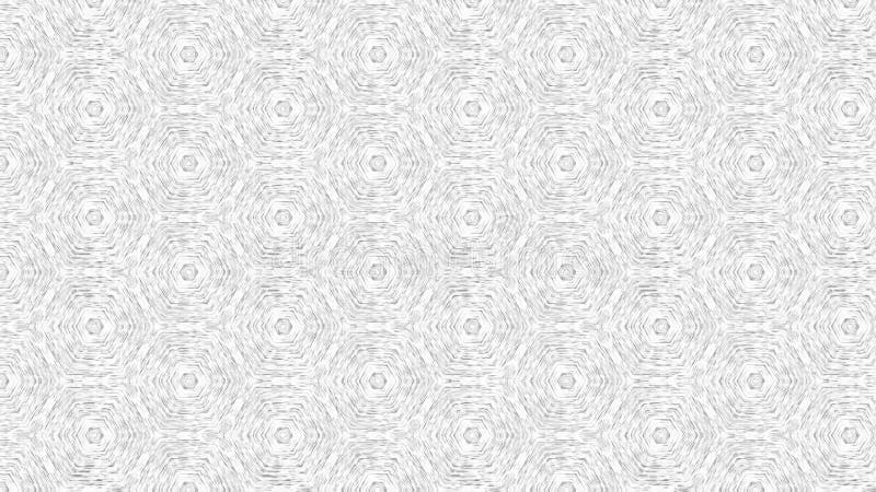 Black and White Geometric Shapes Kaleidoscopic Motion Loop Abstract ...