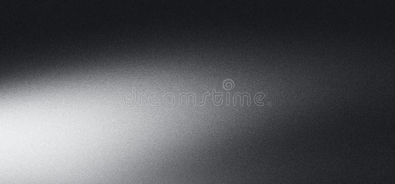 Black White Grainy Gradient Background Illuminated Spot on Dark Gray ...