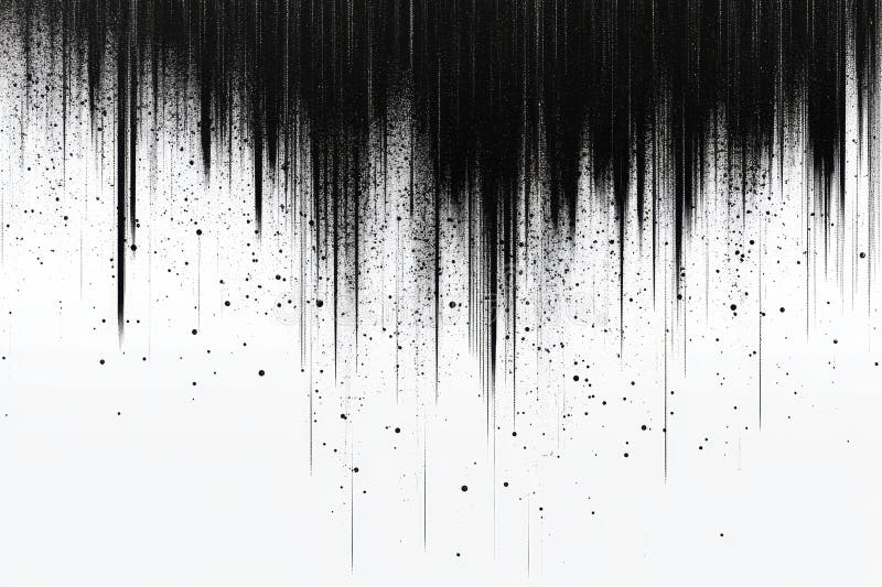 Black and White Grainy Textured with Gradient Noise. Stock Image ...