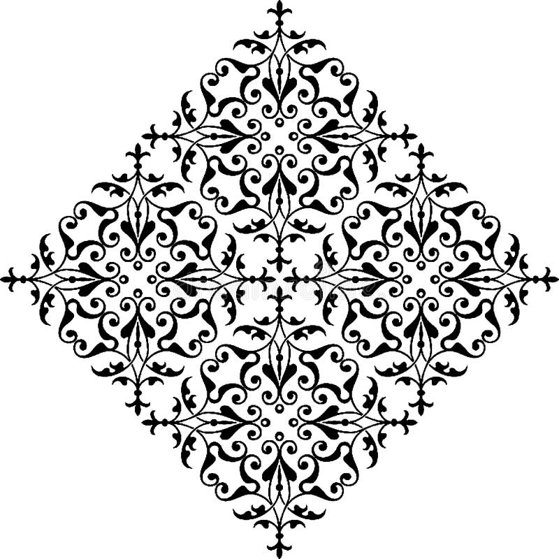 Black and White Repeat Pattern and Vector Image Stock Vector ...