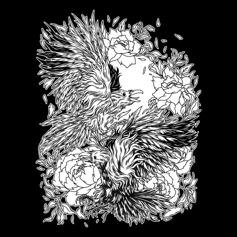 Dead Raven Logo Stock Illustrations – 84 Dead Raven Logo Stock ...