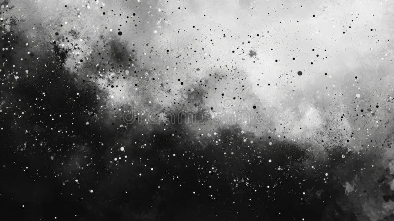 Black White Gray Abstract Space Texture Background Stock Illustration ...