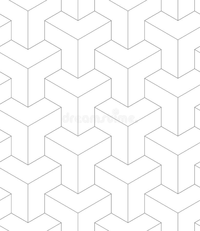 MODERN GEOMETRIC SEAMLESS VECTOR PATTERN. CROSSING LINEAR MESH ...