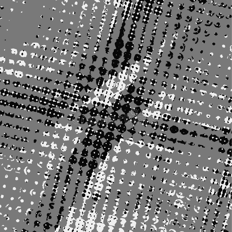 Black, White, Gray Halftone Dots Pattern . Abstract Dots Overlay ...