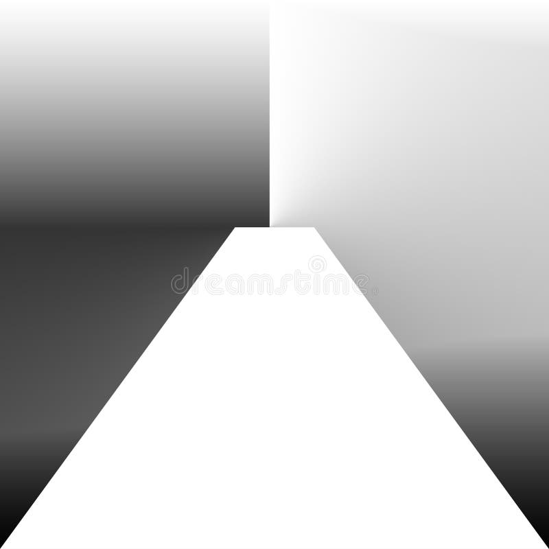Black White and Grey Graphic Design with White Triangle in Foreground ...