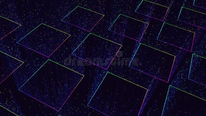 Black and White Grid with Colored Squares Creating a Diamond Pattern ...