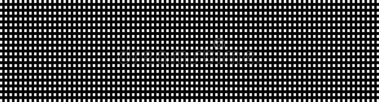 Black and White Grid Pattern. Monochromatic Square Grid. Perfectly ...