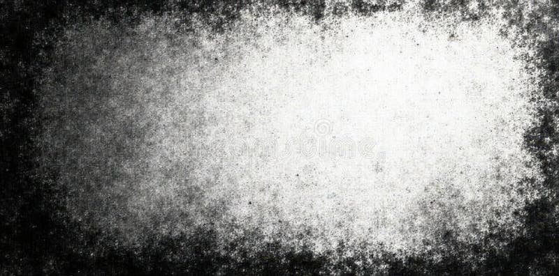 Black and White Grunge Poster Banner Grainy Noise Effect with Spotlight ...