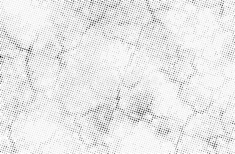 A Black and White Halftone Pattern with Dots, for Design Extra Effect ...