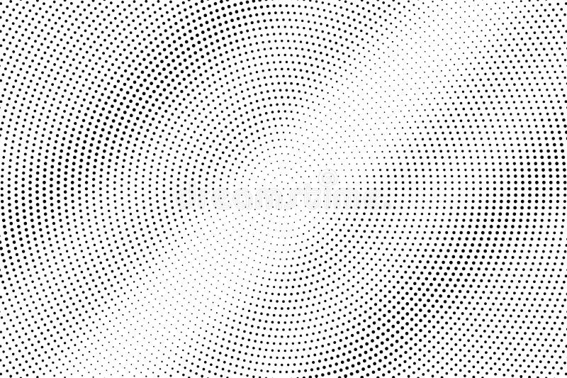 Black and White Halftone Background. Diagonal Gradient on Micro Dotwork ...
