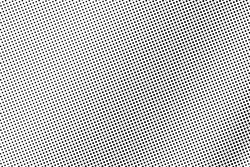 Black on White Halftone Vector. Small Dotted Texture. Frequent Dotwork ...