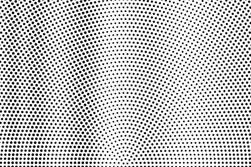 Black on White Halftone Vector Texture. Sparse Perforated Surface ...