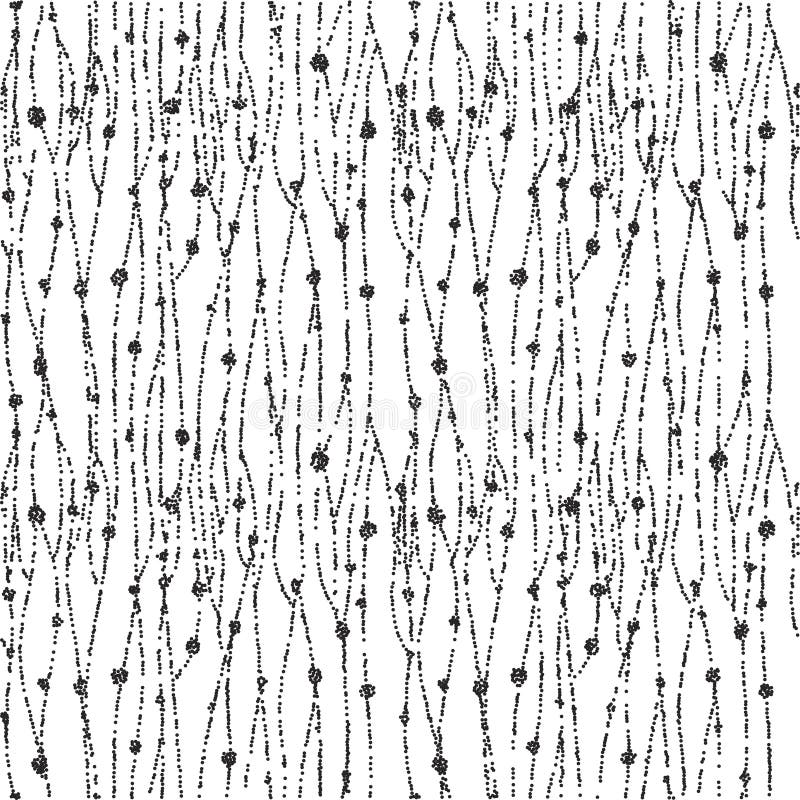 Black and White Hand Drawn Pattern. Vector Illustration Stock Vector ...