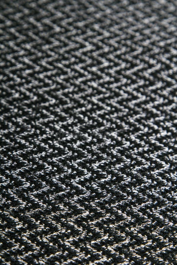 Black And White Herringbone Fabric Stock Photo - Image of rustic ...