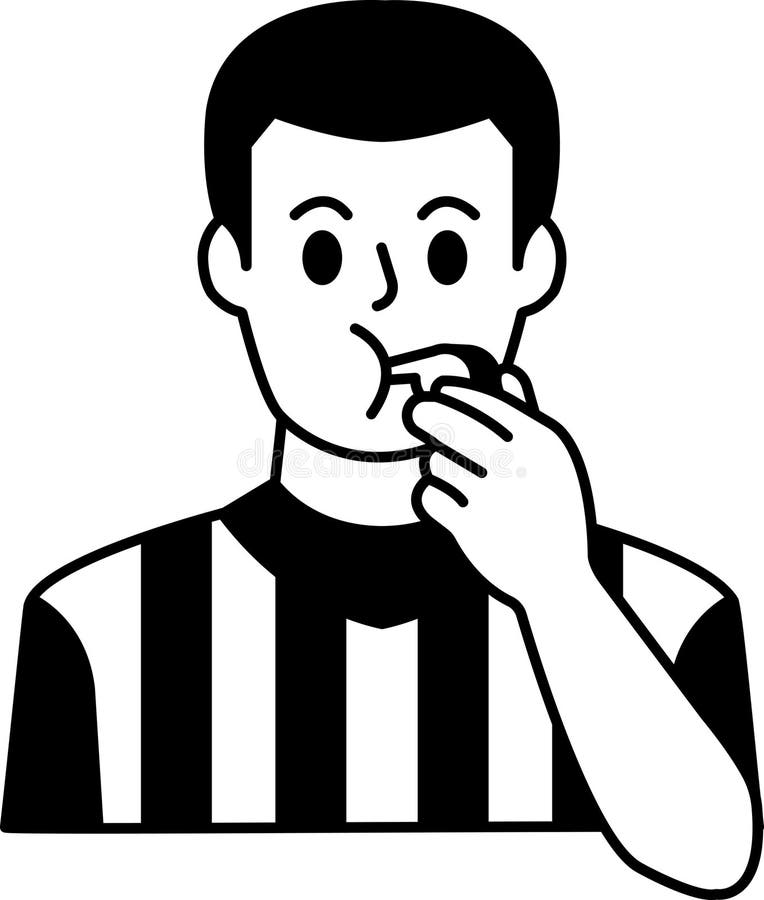 Boxing Referee Icon Clipart Logtotype Isolated Vector Illustration ...
