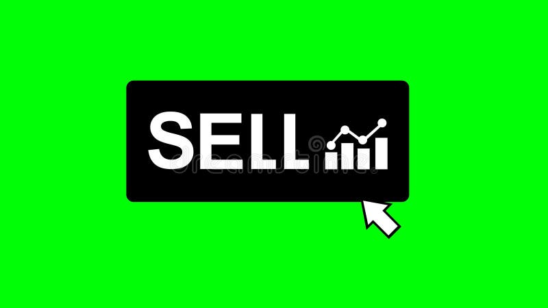 Black and White Icon Click Pc Pointer Mouse on Sell Virtual Shares ...