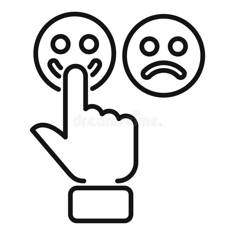 Silence Negative Feedback Concept Icon Stock Illustration ...