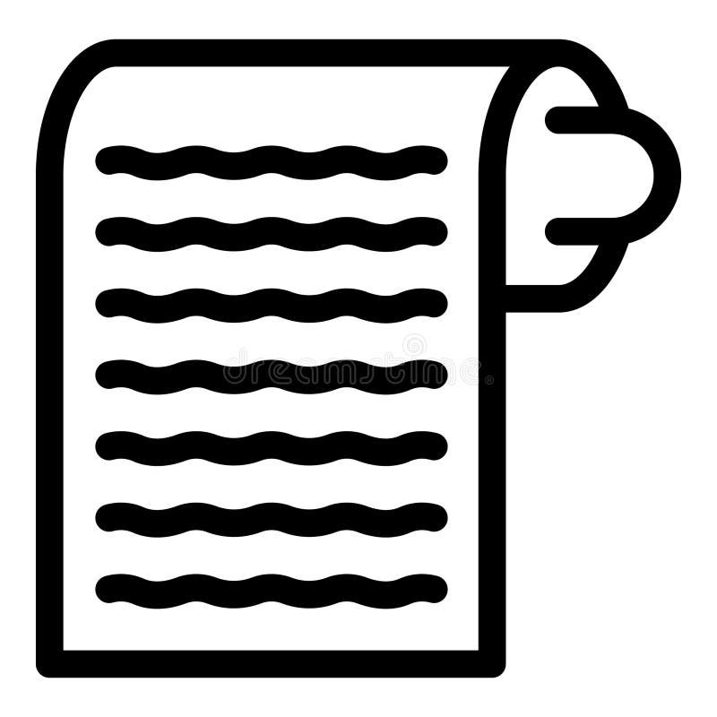 Rolled Up Paper Scroll Stock Illustrations – 512 Rolled Up Paper Scroll ...