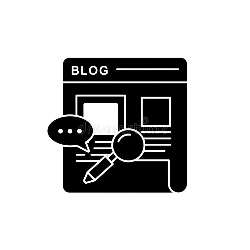 Webpage Black White Icon Stock Illustrations – 5,634 Webpage Black ...