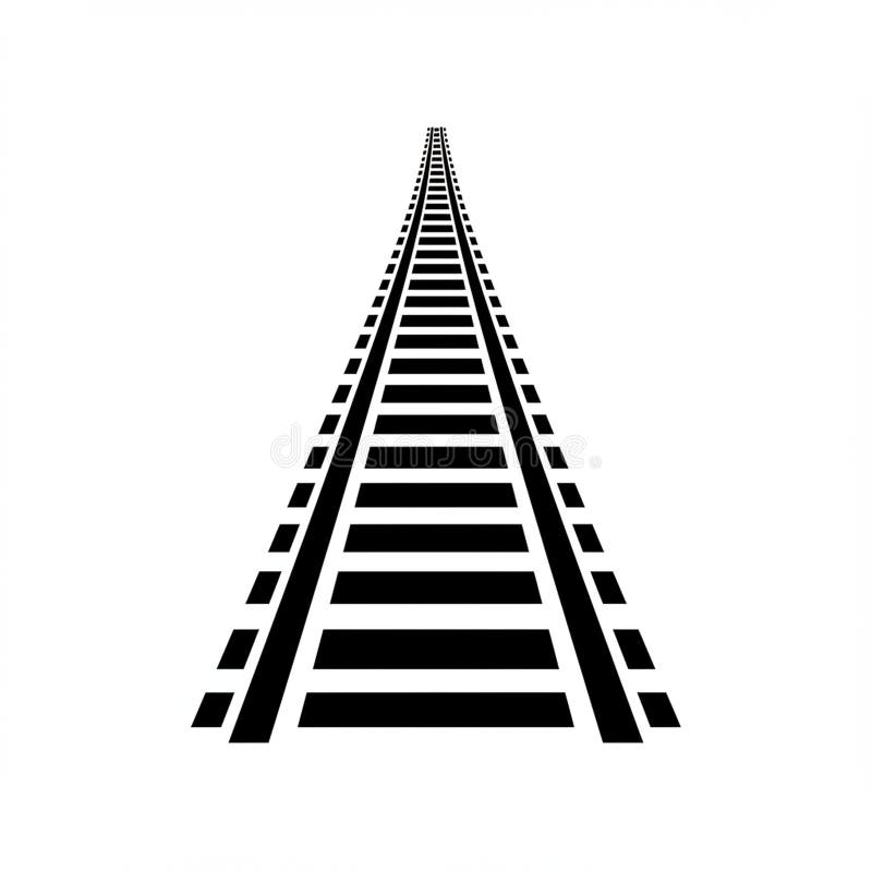 Railroad Track Drawing Stock Illustrations – 3,523 Railroad Track ...