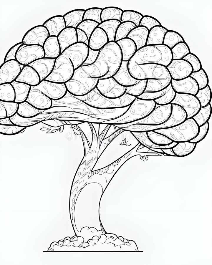 The Brain Says Goodbye To You Stock Vector - Illustration of character ...