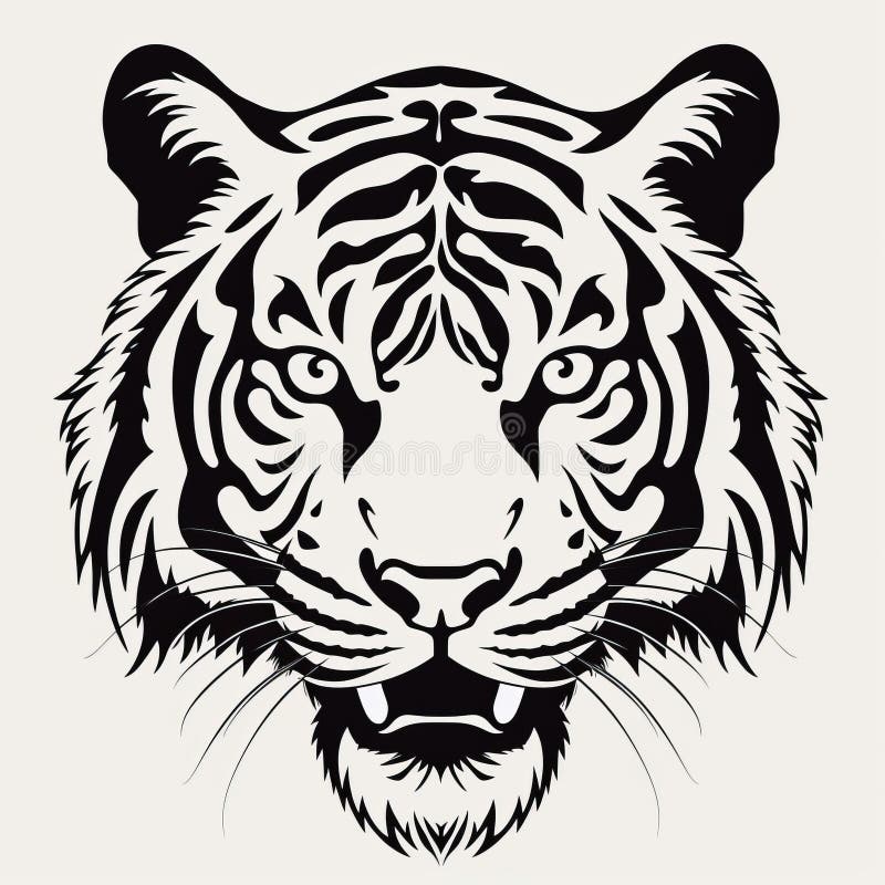 Tiger Stencil Designs Tiger Stencil Designs