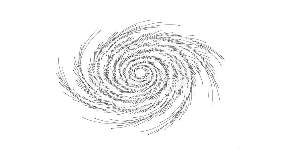 Abstract Whirlwind: a Minimalist Design with Dynamic Linear Elements ...