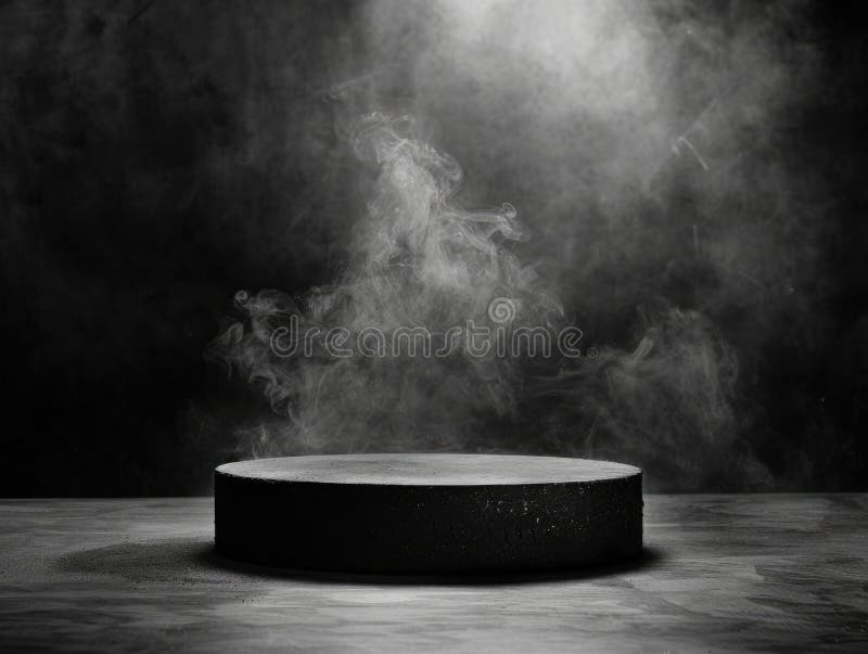 Smoke from a Round Object stock photo. Image of round - 382912004