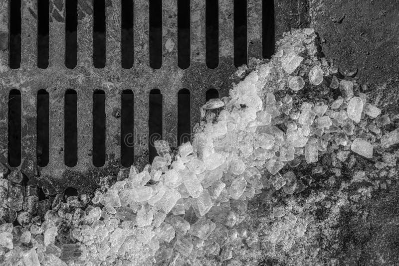Drainage Grate stock photo. Image of gutter, iron, concrete - 173036044