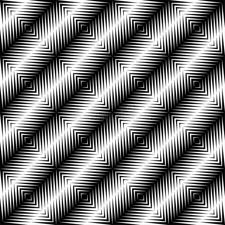 Black and White Jagged Edge Seamless Pattern Stock Vector ...