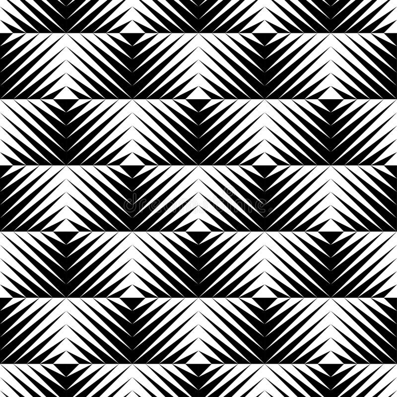 Black and White Jagged Edge Seamless Pattern Stock Vector ...