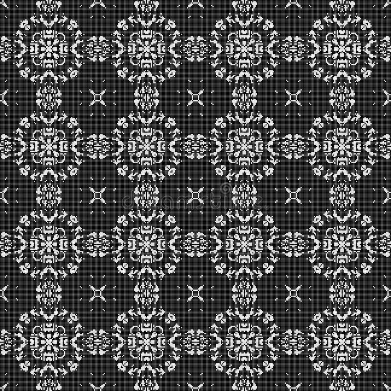 Black and White Kaleidoscope Stock Illustration - Illustration of ...