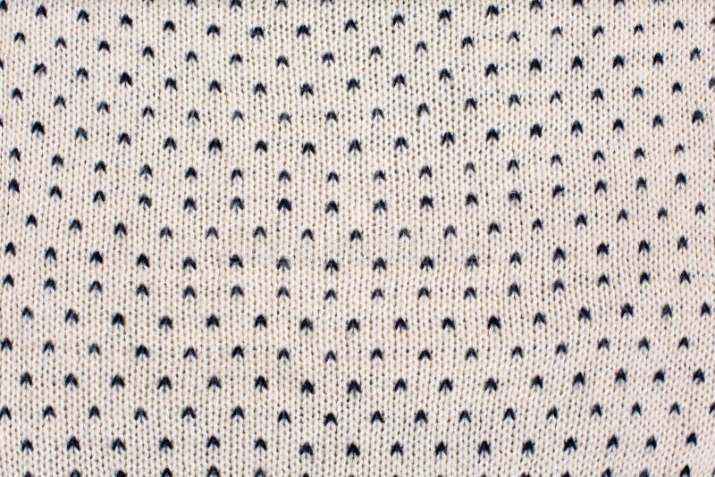 Black and White Knitting Pattern or Knitted Pattern Background Stock ...