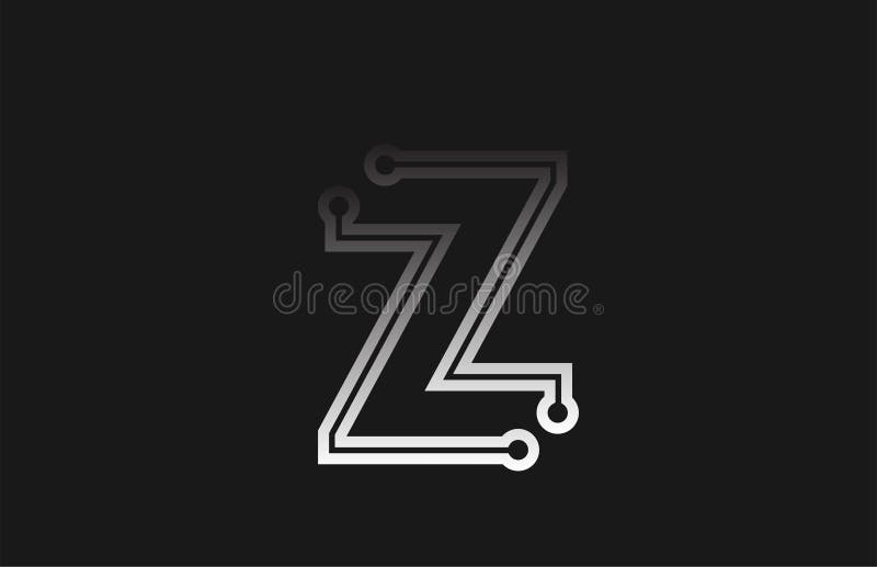 Black and White Line Alphabet Letter Z for Company Logo Icon Design ... Black and White Line Alphabet Letter Z for Company Logo Icon Design ...