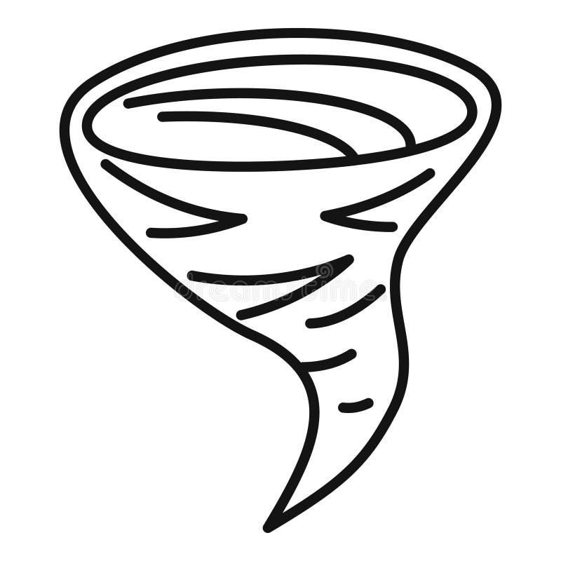 Tornado Line Drawing Stock Illustrations – 830 Tornado Line Drawing ...