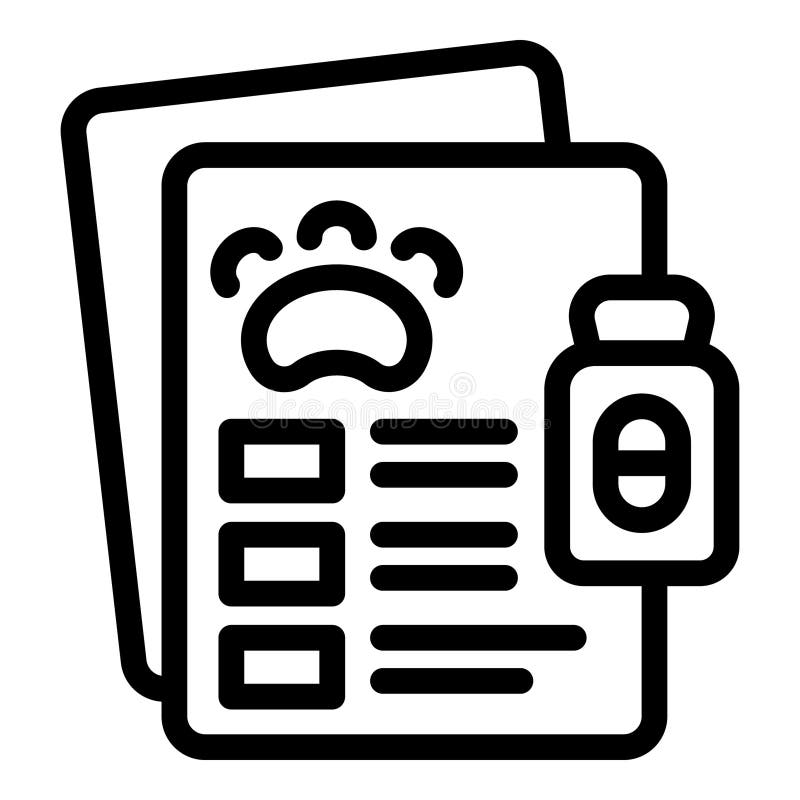 Sad Document Cartoon Character Illustration Stock Vector - Illustration ...