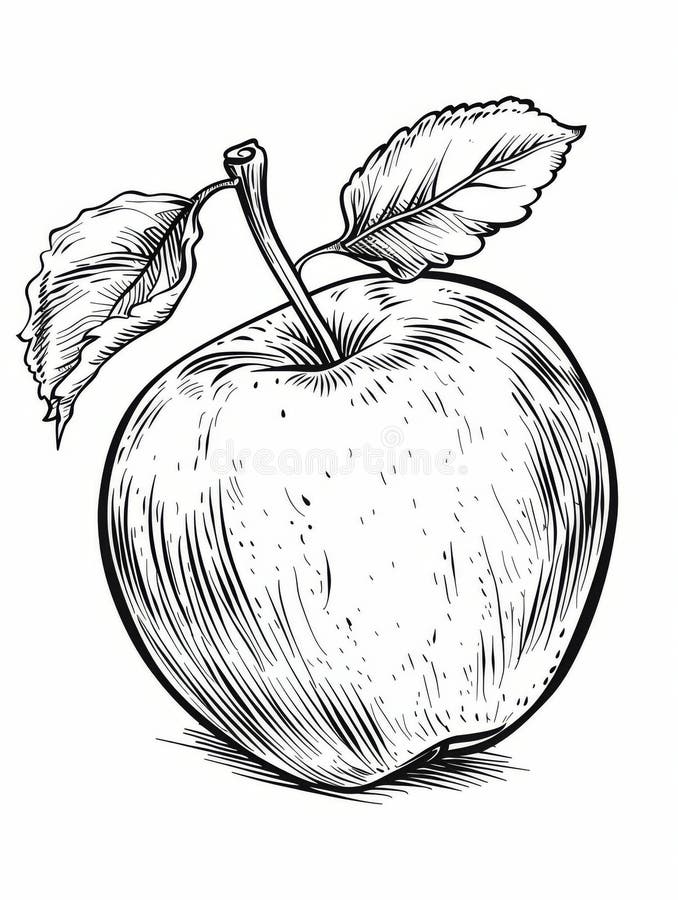 241 Apple Drawing Realistic Stock Photos - Free & Royalty-Free Stock ...