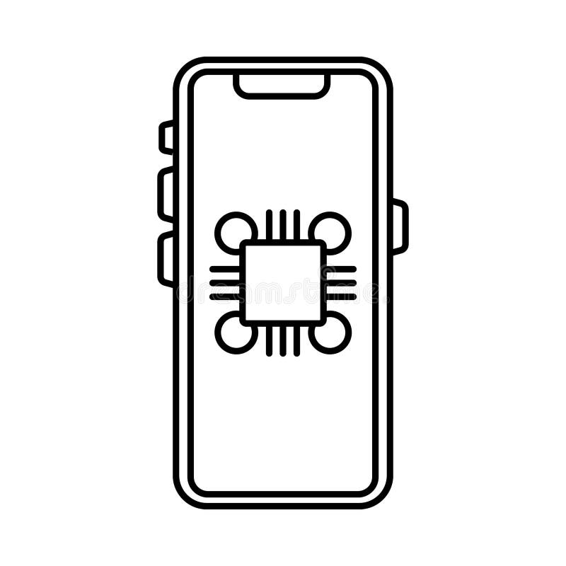 Integrated Circuit Microchip CPU Ai Smart Chip Logo Design Template for ...